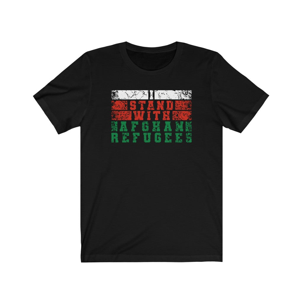 I support Afghan Refugees T-Shirt | Equal Entrance